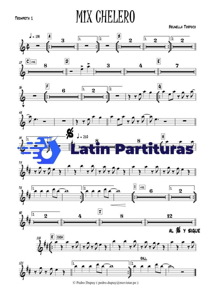 Brunella Torpoco - Mix Chelero - Latin Partituras
