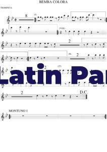 Celia Cruz - Bemba Colora - Latin Partituras