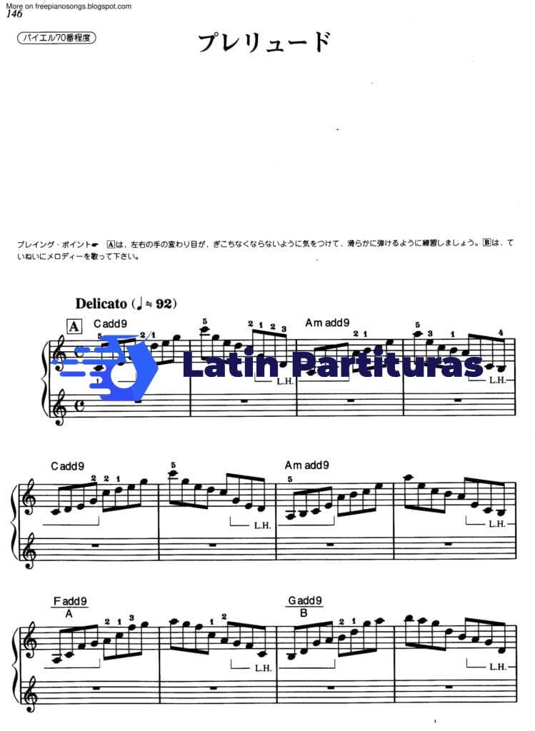 Final Fantasy - Prelude - Latin Partituras Final Fantasy - Prelude - Latin Partituras