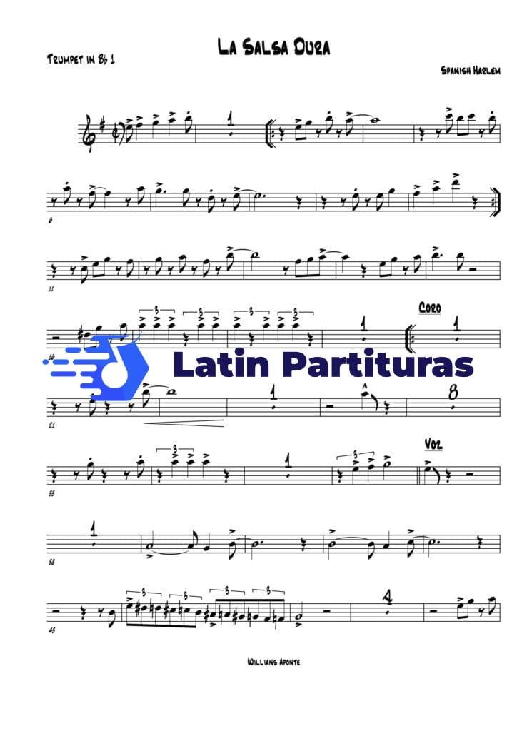 Spanish Harlem Orchesta - La Salsa Dura - Latin Partituras
