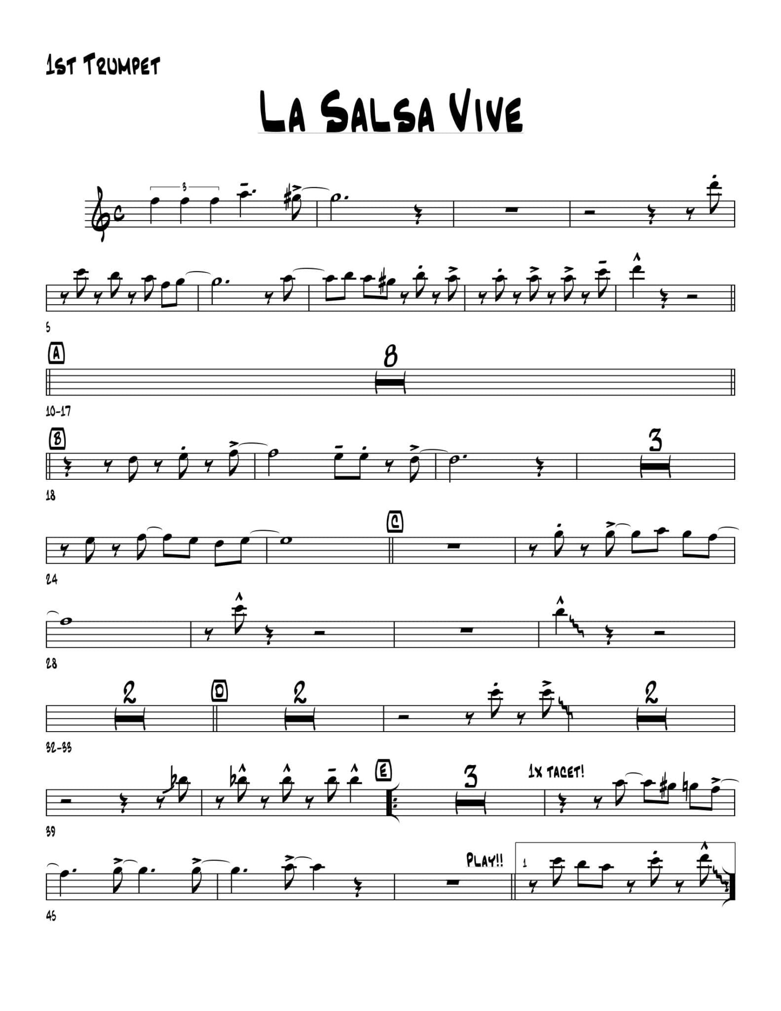 Tito Nieves - La Salsa Vive - Latin Partituras